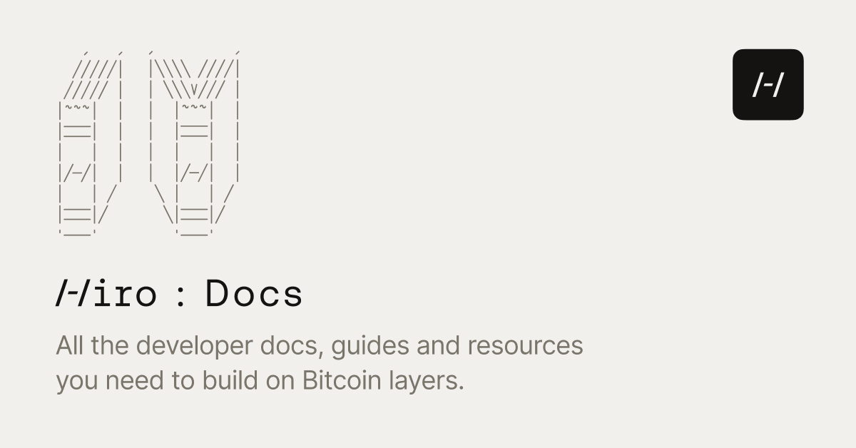 is-standard | Hiro Docs